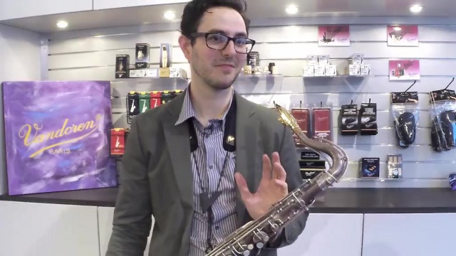 Lucas Pino talking about his Vandoren setup